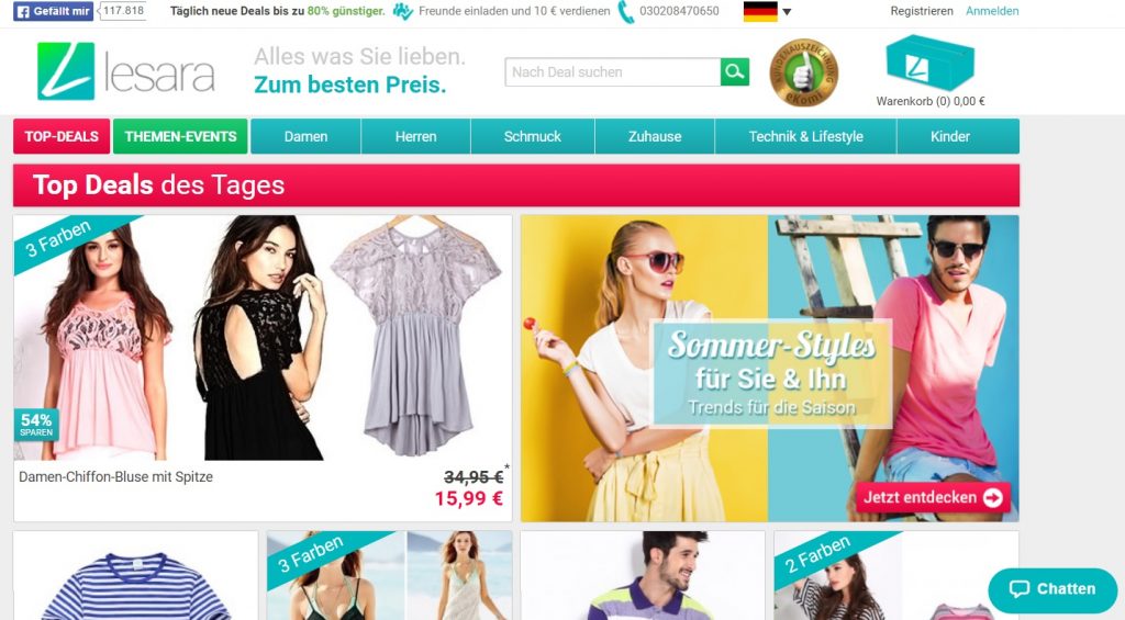 Kledingdiscounter Lesara opent webshop in Nederland - Bengels